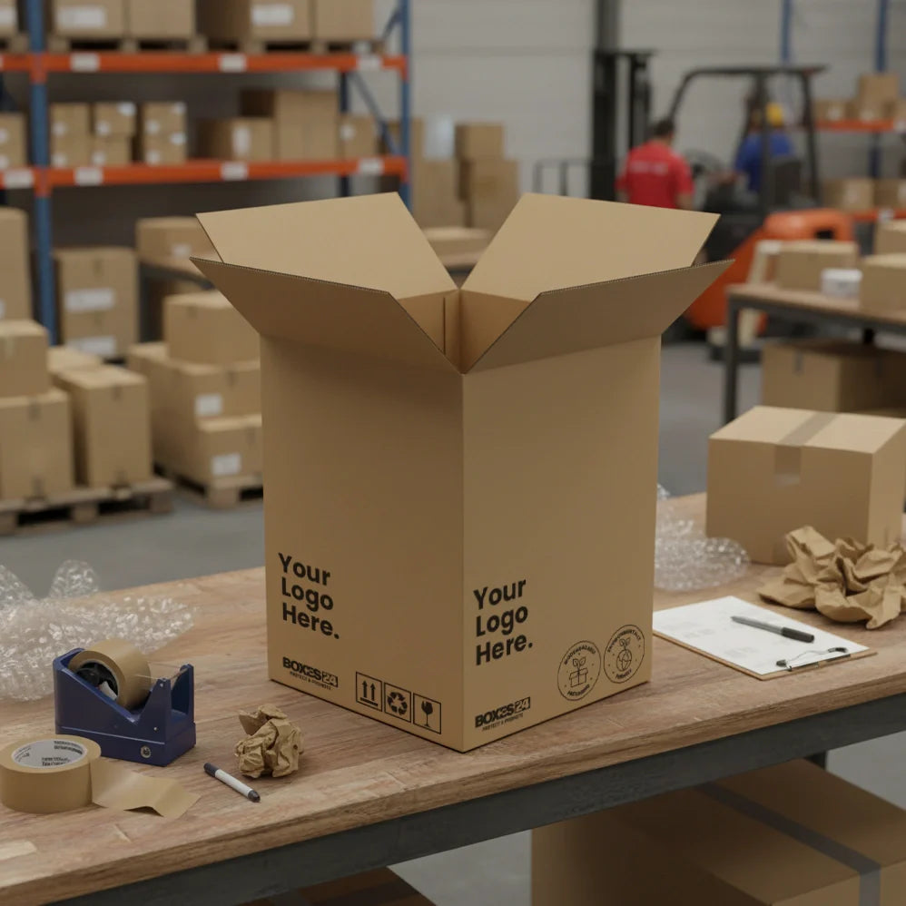 Custom Corrugated Cardboard Brown Boxes Australia | Boxes 24
